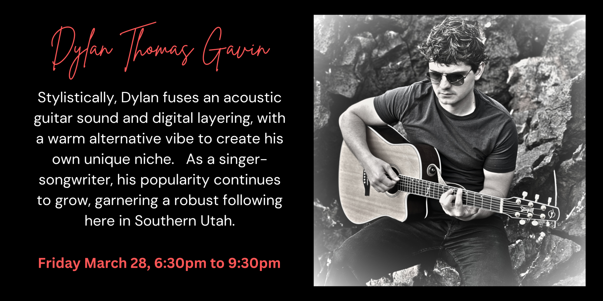 Live Music – D.T.G. Dylan Thomas Gavin – I/G Winery